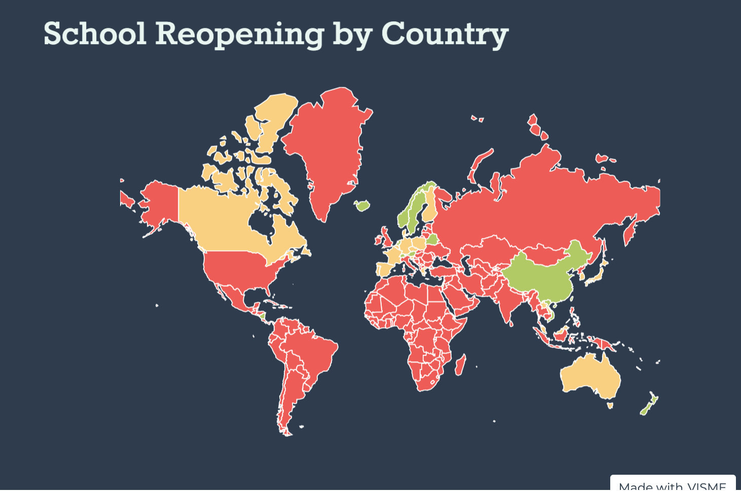 TIE Map of School Reopening – TIS Director's Blog